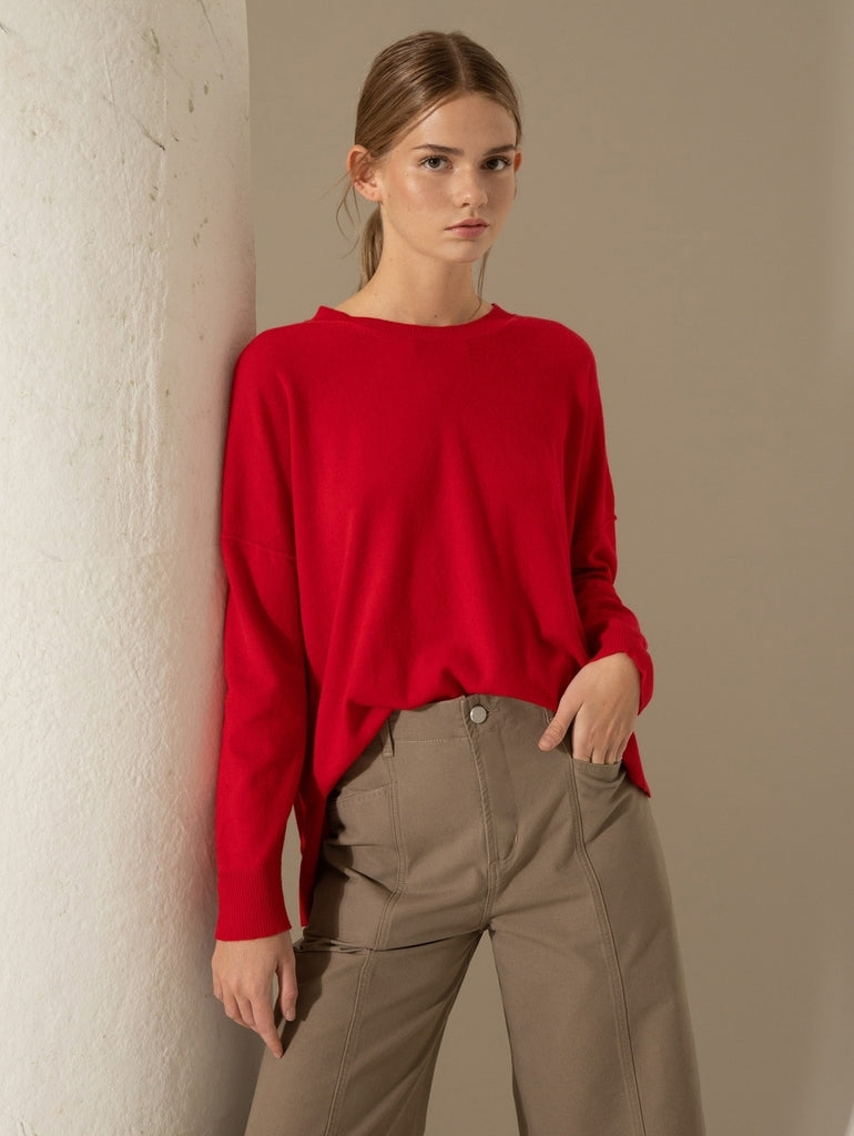 Sweater Jacob Rojo